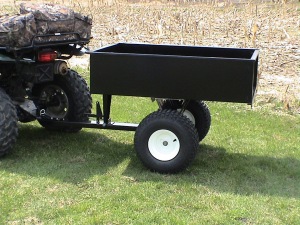 Single Axle ATV Trailers and ATV Carts for off-road use by Country ATV.